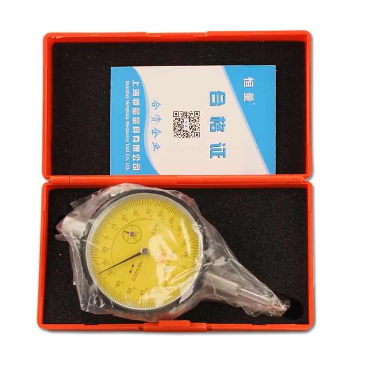 Range 0-5mm Precision Anti-vibration Dial Indicator with Drill High ...