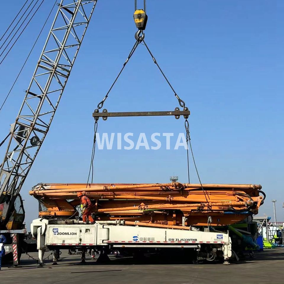 Zoomlion CIFA Diesel Engine 5 Sections Used 49m Truck Mounted Concrete ...