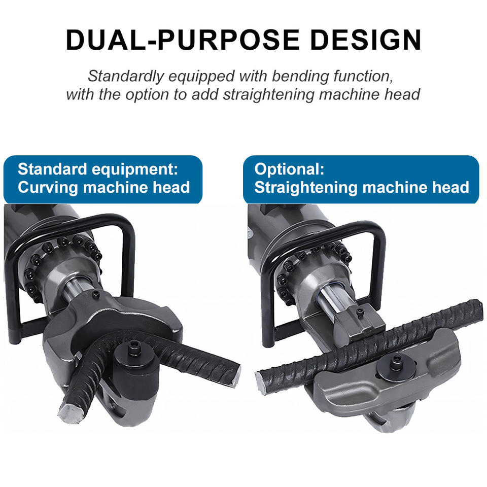 Heavy-Duty Handheld Carbon Steel Rebar Bender for 16-25mm Bars | Semi ...