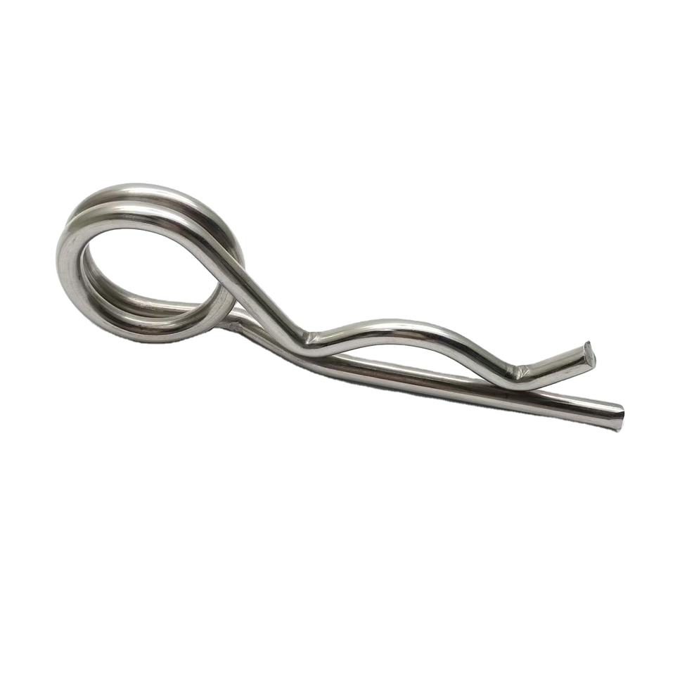 Stainless Steel 5mm R Pin Double Spring Cotter Pin Fastener Retaining ...