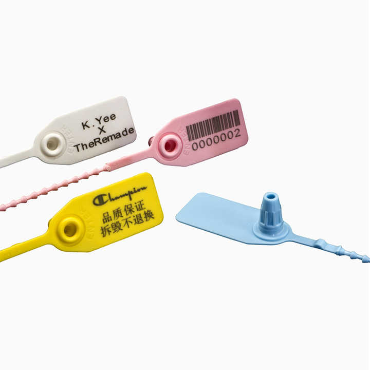 Custom Printing 250mm Plastic Sealing Label Luggage Tag Disposable ...