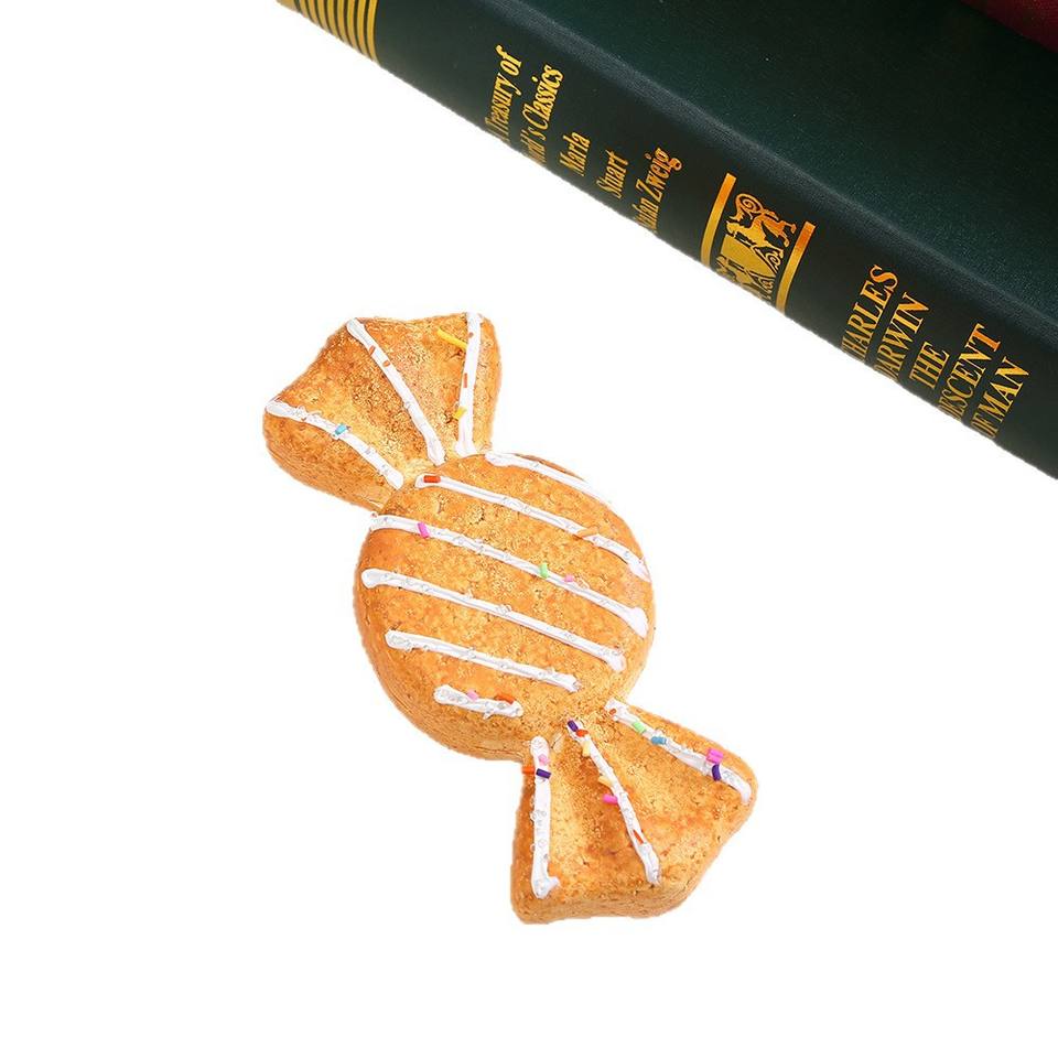 Modern Three-Dimensional Gingerbread Man Candy Cane Pendant Cross ...
