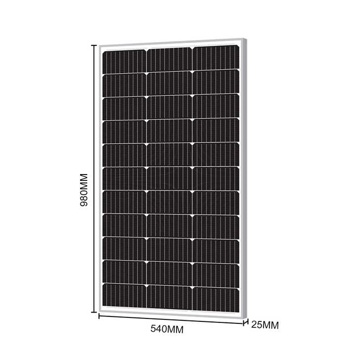 100W MONO PERC Solar Panel Electricity Production Mini Solar Panel for ...