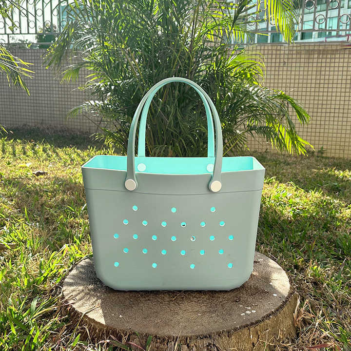 Custom New Design Large EVA Beach Bag Wholesale Summer Waterproof Bag ...