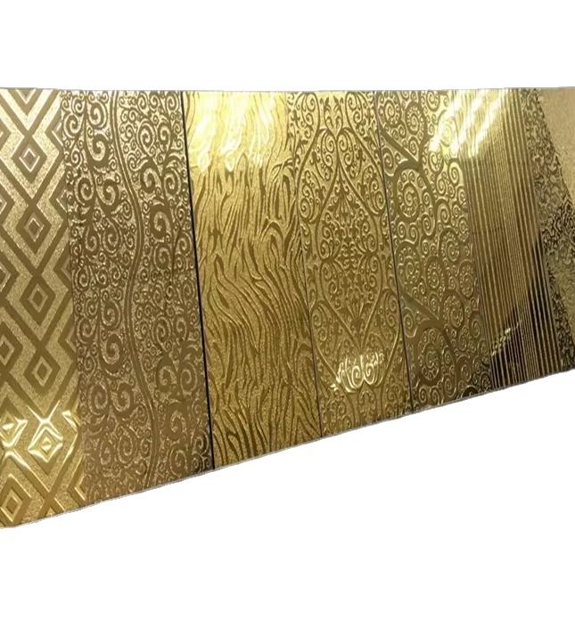 Luxurious Ceramic Tiles - Decorative Golden Border Tiles
