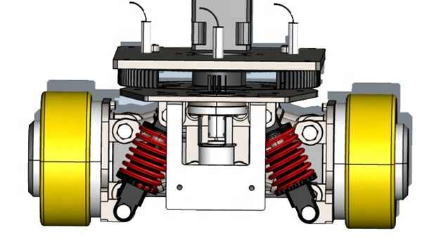 AGV Caster Wheel - Differential Robot Driving Wheel Kit