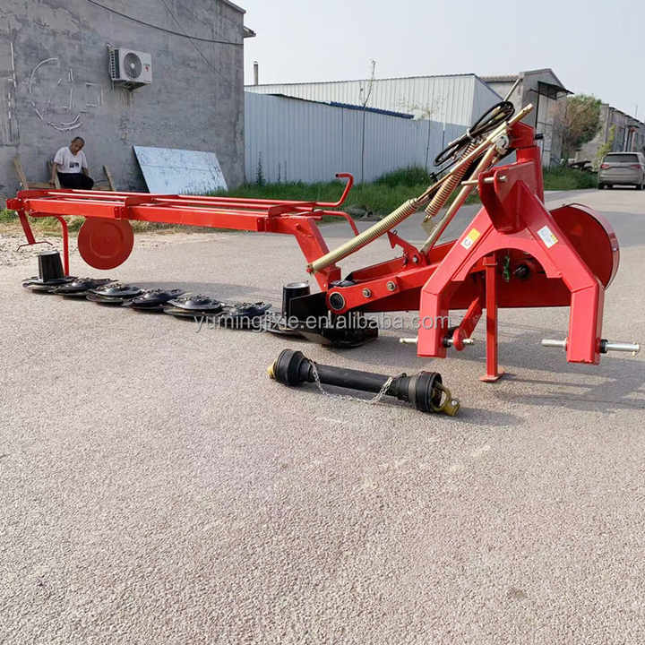 Farm Tractor Driven 4 5 6 7 Disc Rotary Disc Mower Machine| Alibaba.com