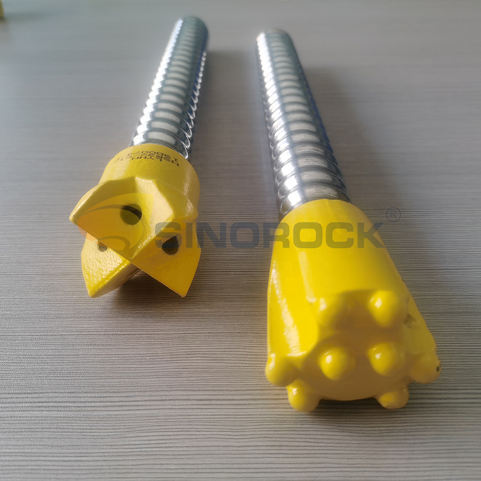 Sinorock SDA IBO Steel Self Drilling Anchor System Micropile R28 T64 ...