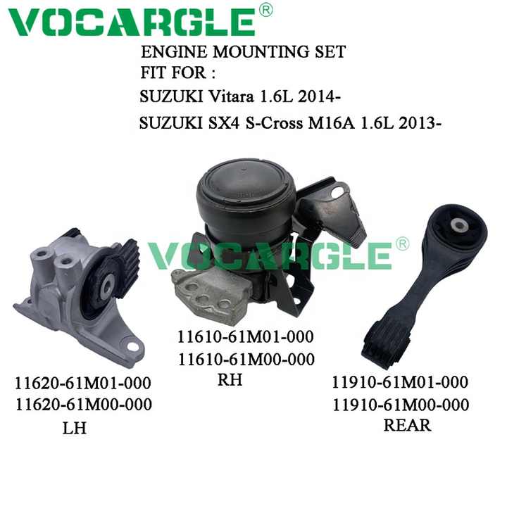 VOCARGLE Engine Mounts for SUZUKI Vitara & SX4 S-cross