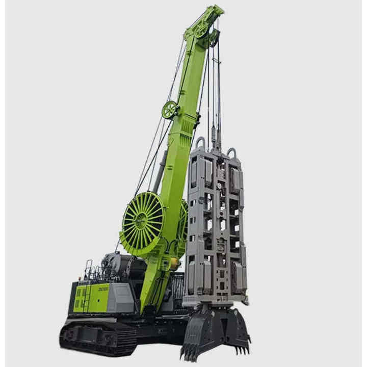 ZOOMLION 126 Tons Hydraulic Diaphragm Wall Grab Underground Trench ...