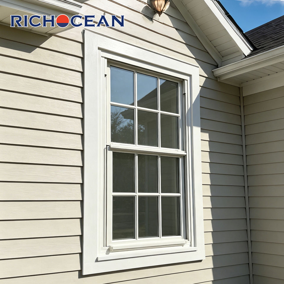 RICHOCEAN Kitchen Aluminium Double Hung Window With Insulation Vertical ...