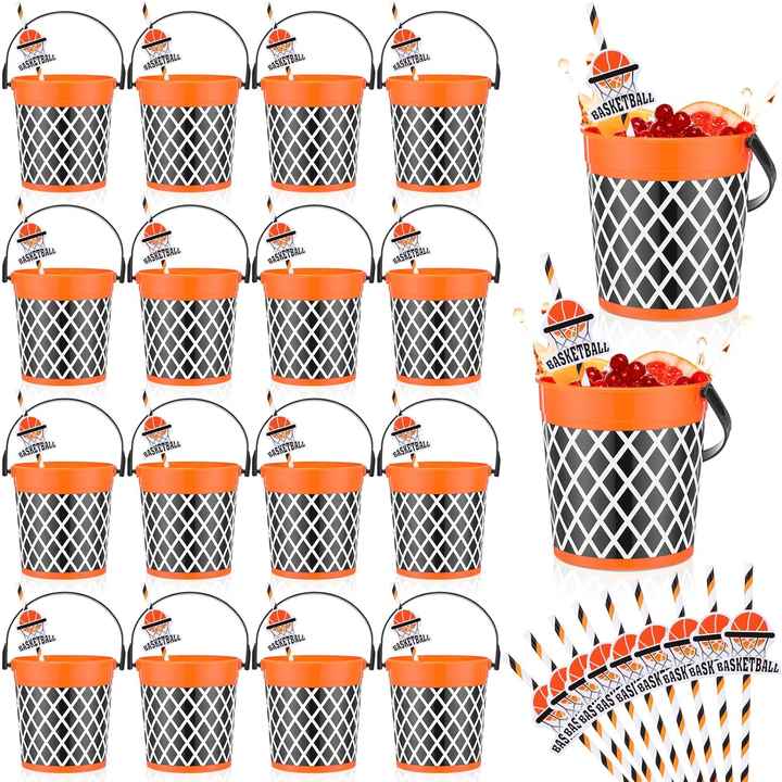 Custom Factory Supply 32oz Basketball Party Favors Rum Buckets With ...