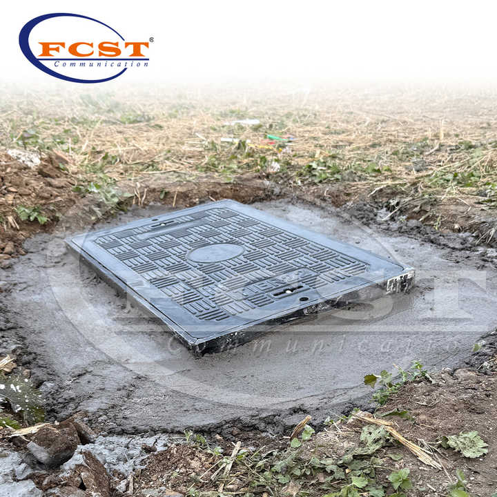 Fiberglass SMC Handhole Composite Fiber Optic Manhole Chamber