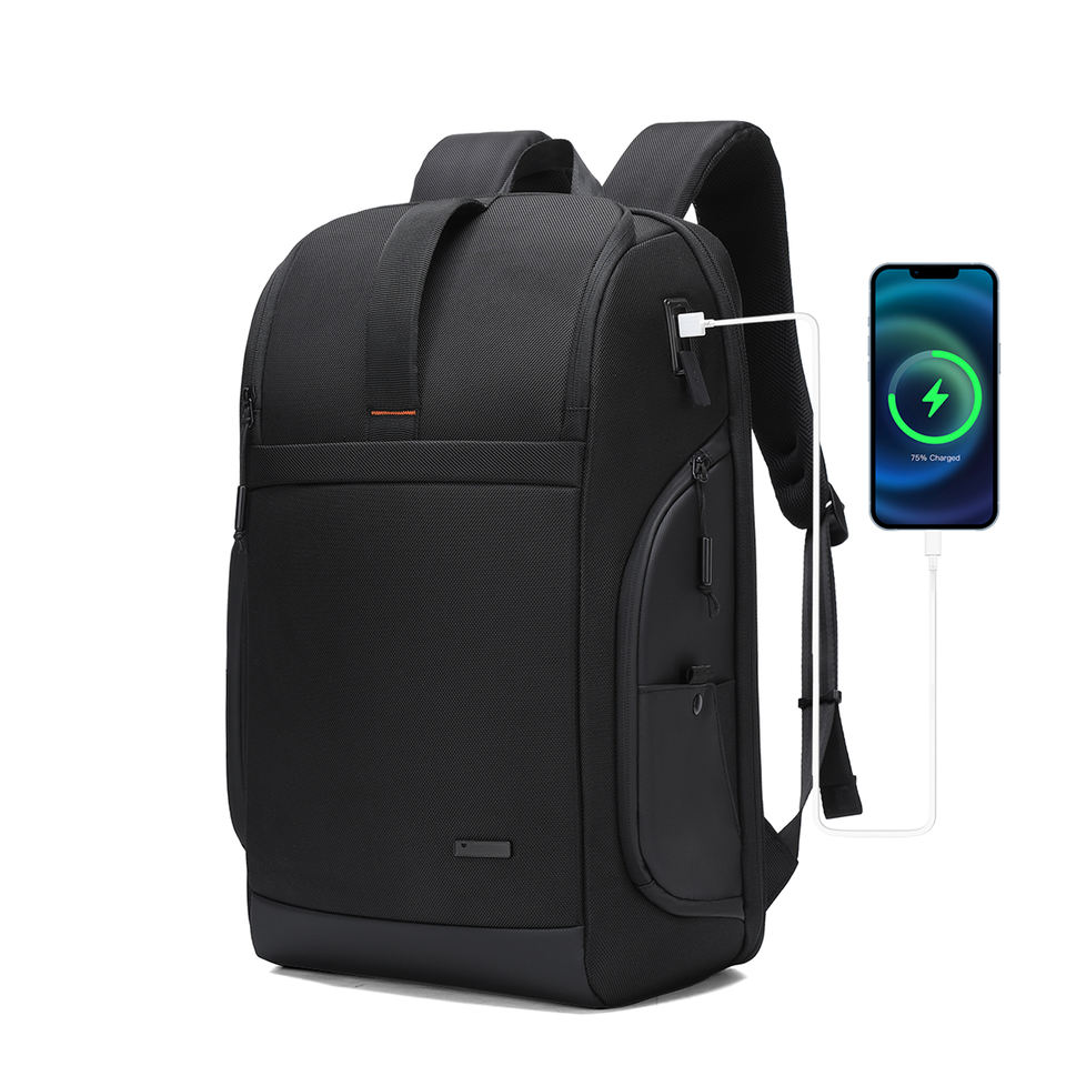 For Design Customized Logo Unisex Laptop Backpack with USB Anti-Theft ...