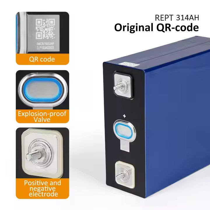 REPT 280ah 3.2V Lifeop4 Cells - High-Cycle Lithium-Ion Batteries