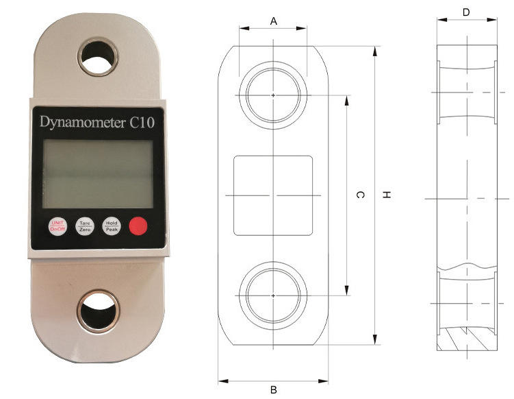 Tensile Force Gauge Electronic - High Precision & Portability