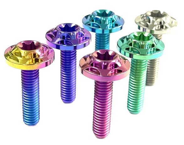 Titanium Alloy CNC Disc Brake Disc Head Bolts Factory Wholesale ...
