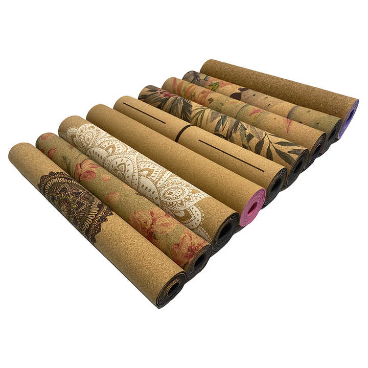 Eco-friendly Yogamatte - Organic Tapis Mat De Yoga Corcho