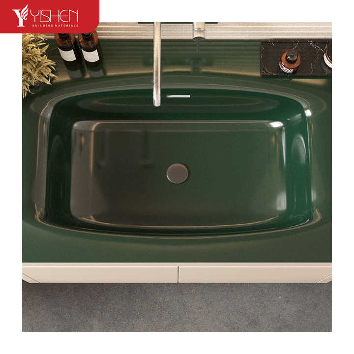 Modern Sintered Stone Basin Sinks for Bathroom Countertops