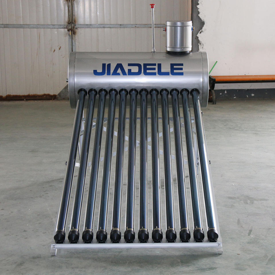 JIADELE 200L Pressurized Solar Water Heater System for Home Commercial ...
