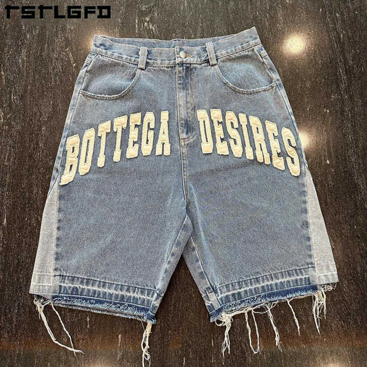 Wholesale Customized Jeans Shorts - Distressed & Stylish