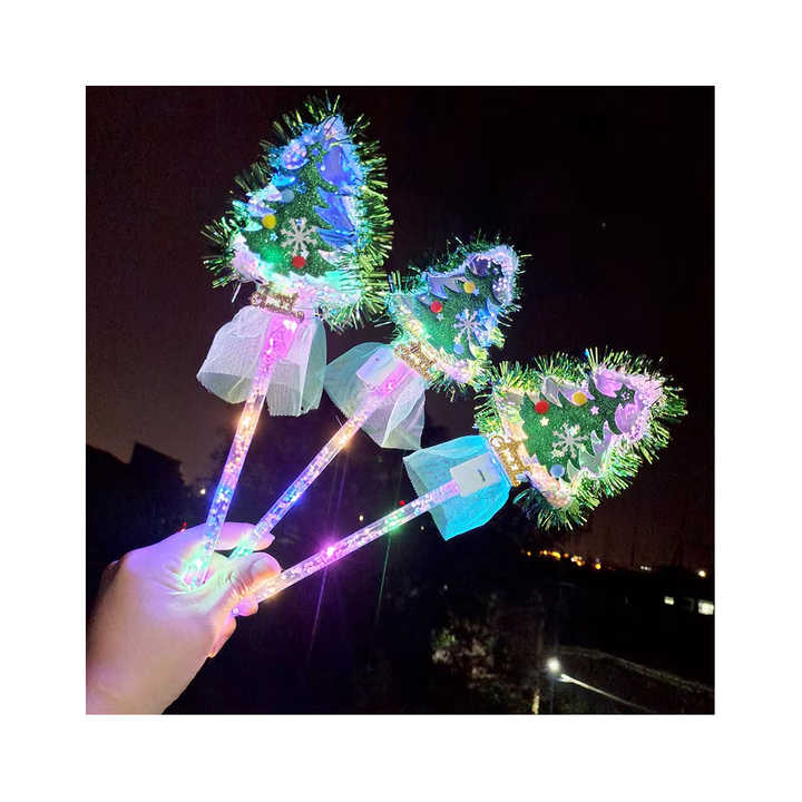 Christmas Tree Light Stick Magic Stick Star Festival Atmosphere Light ...