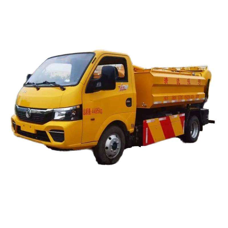 Dongfeng Sludge Fecal Sewage Vacuum Truck Sewage Suction Cleaning Truck ...
