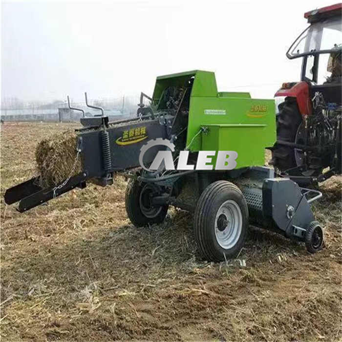 Fully Automatic Tractor Mounted Pto Dry Stalk Straw Baler Machine ...