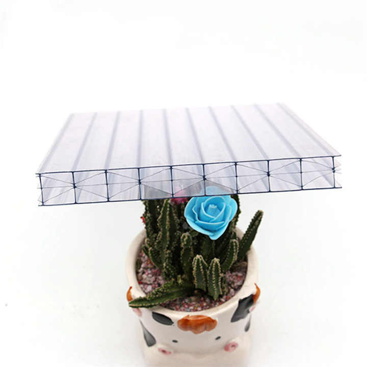 Transparent Color 25mm Sturdy X Structure Polycarbonate Sheet for ...