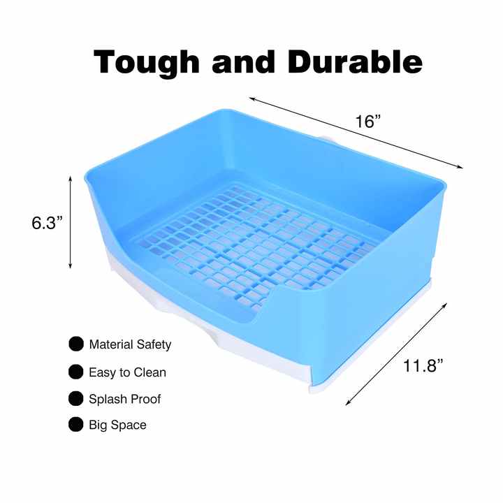 Large Rabbit Litter Box with Drawer - Sustainable & All-season