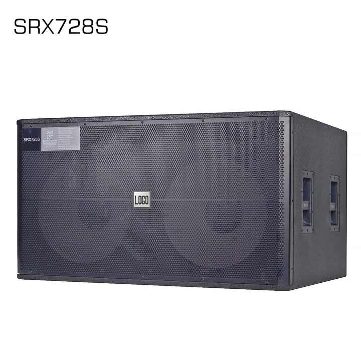 Pro Dual 18" SRX728S High Power Stage Subwoofer System Neodymium Magnet ...