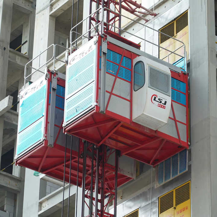 Construction Site Hoist Efficient Lift Hoist for Building Materials ...