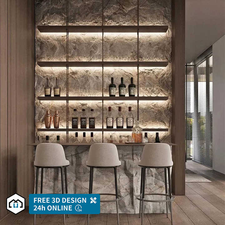 George Group Armarios de cocina de nogal de madera maciza de lujo americano con estante de acero ...