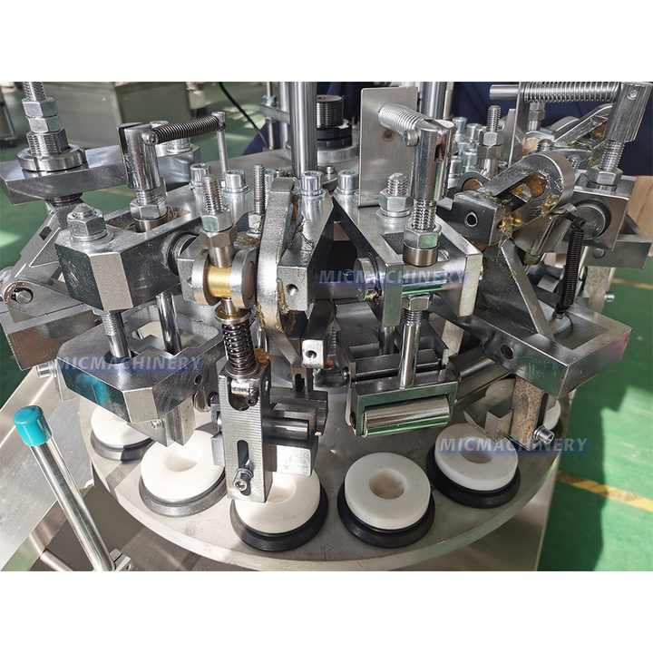 Manual Rotary Liquid Grease Cosmetic Ointment Aluminum Tube Filling ...