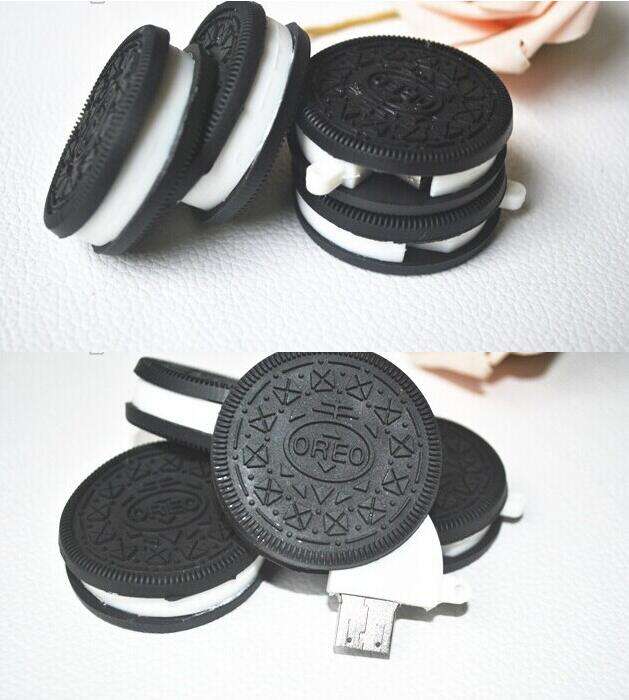 Oreo Cookie Biscuits USB Pendrive - Cartoon Silicone 3D Design ...