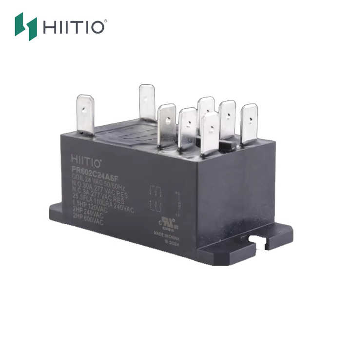 HVAC DPDT DPST AC DC Mini Signal Relay 30A 12V 24V 120V 240V Industrial ...