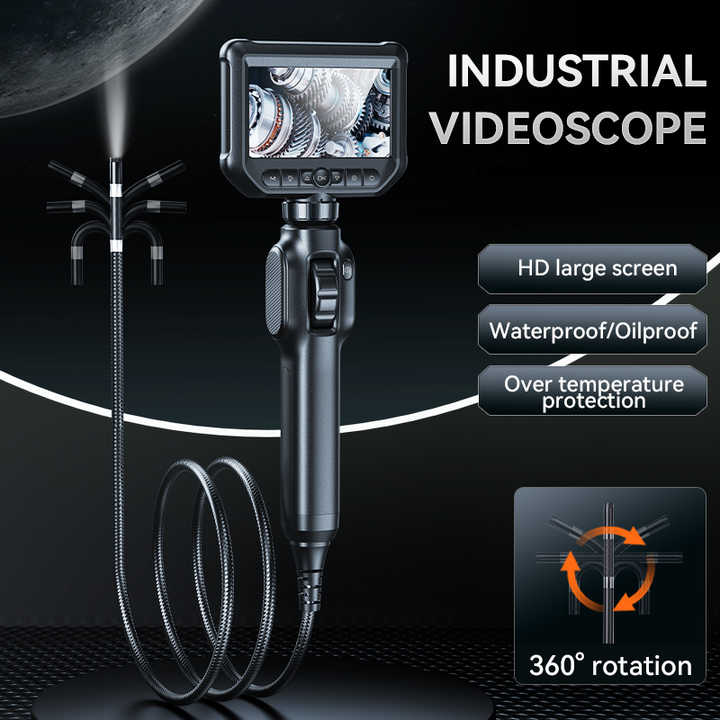 S43 IPS Waterproof 360° Videoscope Camera for Pipe Inspection ODM