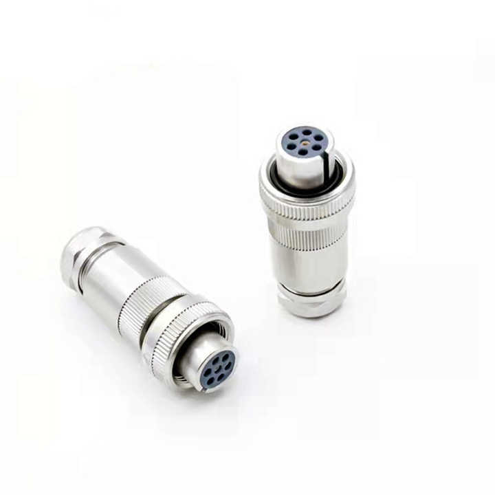 M8 3/4 Poles Brass Wire Cable Connector Quick Connectors High ...
