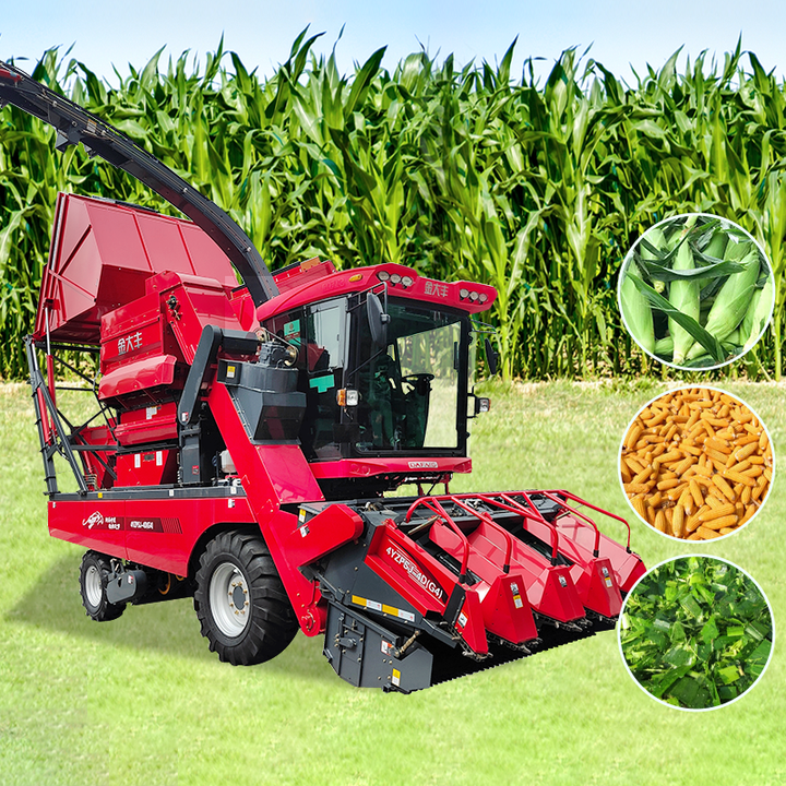 Corn Picker and Silage Forage Combine Harvester - High Productivity