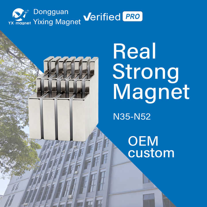 N35 N52 Strong Neodymium Magnet Custom Block Magneet Permanent Magneti ...