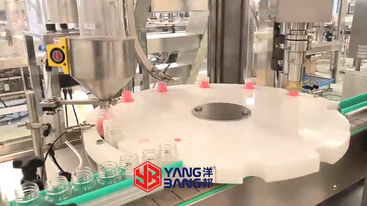 YB-ZXG Automatic Soft Candy Sweets Jar Capping Machine