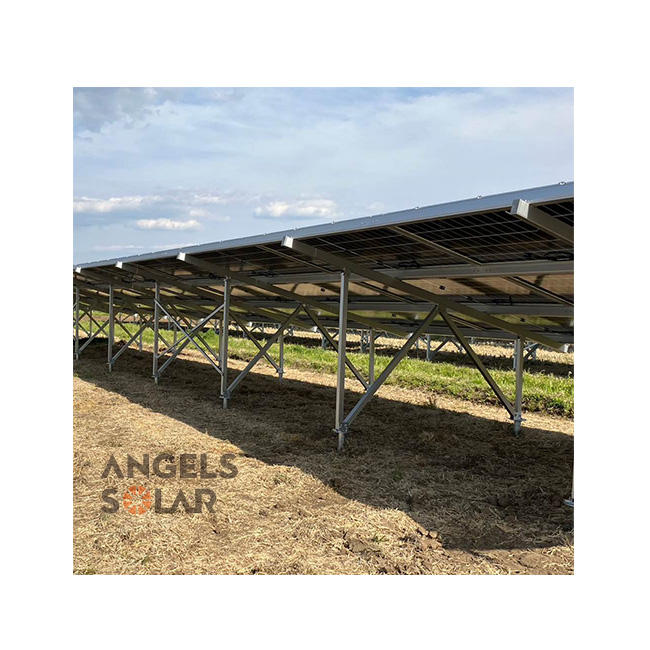 Angels Solar Aluminum Ground Mounting Structure Solar Racking Systems ...
