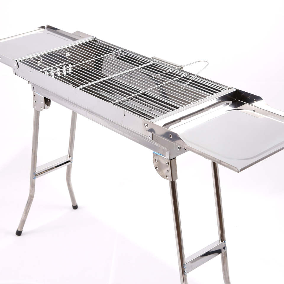BENSUN Portable Charcoal Grill - Foldable & Stainless Steel
