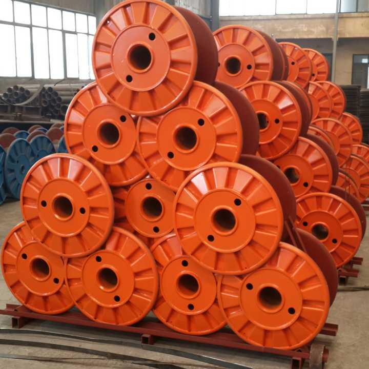 Dynamically Balanced Empty Recycle Steel Cable Drum