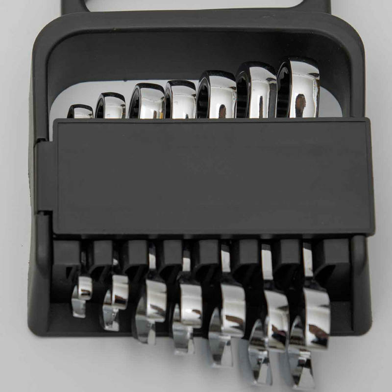 Stubby Ratcheting Box Wrench - 72-Tooth, Compact Design