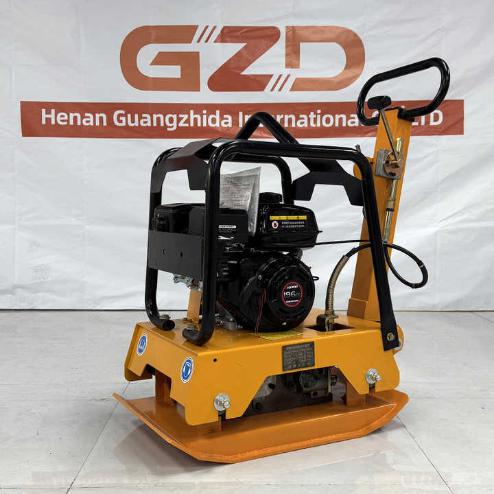 GZD Road Machinery Soil Tamping Asphalt Paving Reversible Plate Tamper ...