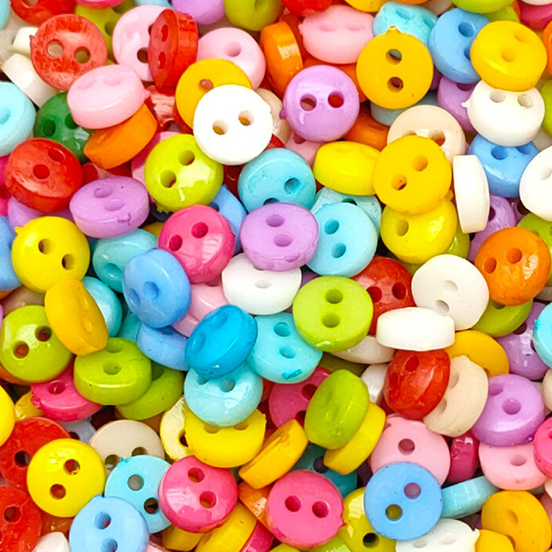Plastic Buttons - 4-Hole Resin Button Custom Design