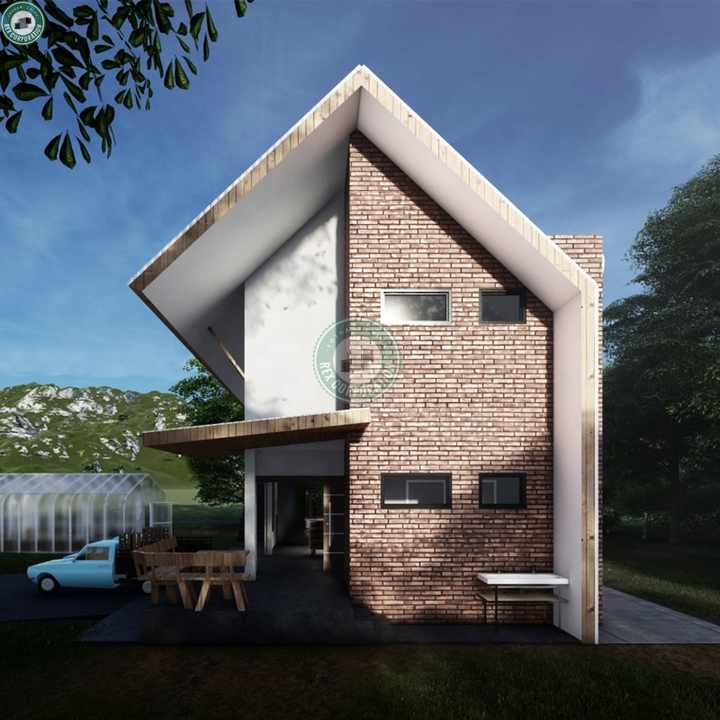 2 Storey Steel Structural Prefab House - Modern & Insulated