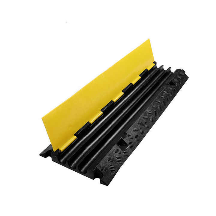 Black Reflective Industrial Speed Hump Cable Cover Protector For Car ...