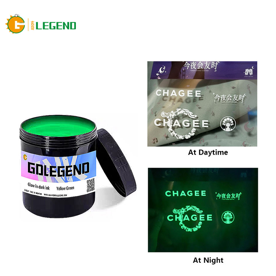 GDLEGEND Luminous Ink for Safety Signs - Long Glow Duration Emergency ...
